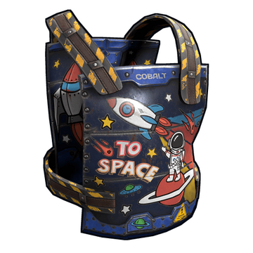 Space Raider Chest Plate Skin | CS2, Rust, Dota 2 Items