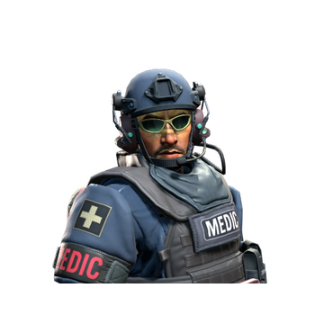 John 'Van Healen' Kask | SWAT Skin | CS2, Rust, Dota 2 Items