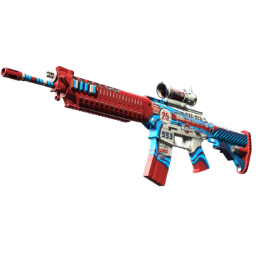 SG 553 | Integrale Skin | CS2, Rust, Dota 2 Items