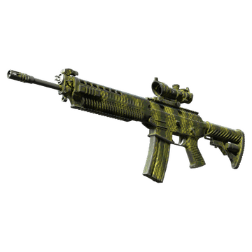 M249 | Gator Mesh Skin | CS2, Rust, Dota 2 Items