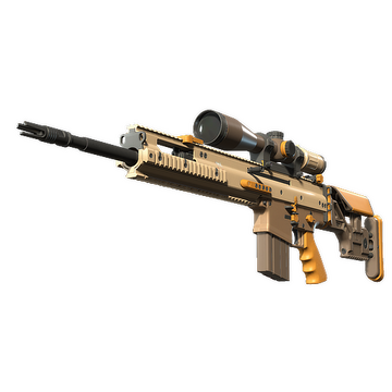 SCAR-20 | Short Ochre Skin | CS2, Rust, Dota 2 Items