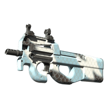 P90 | Glacier Mesh Skin | CS2, Rust, Dota 2 Items
