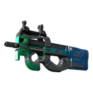 P90 | Wave Breaker Skin | CS2, Rust, Dota 2 Items