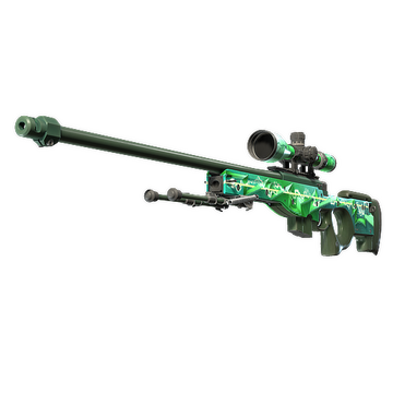 AWP | Green Energy Skin | CS2, Rust, Dota 2 Items