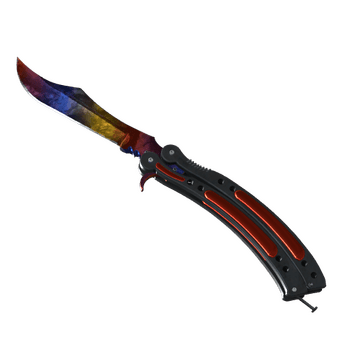 Butterfly Knife | Case Hardened Skin | CS2, Rust, Dota 2 Items