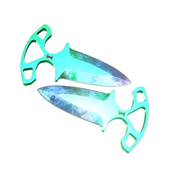 Shadow Daggers | Gamma Doppler Skin | CS2, Rust, Dota 2 Items