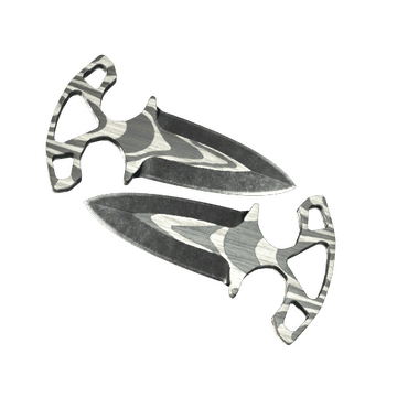 Shadow Daggers | Black Laminate Skin | CS2, Rust, Dota 2 Items