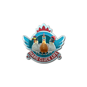 Sticker | Hard Cluck Life (Foil) | Detailed Overview | Updated