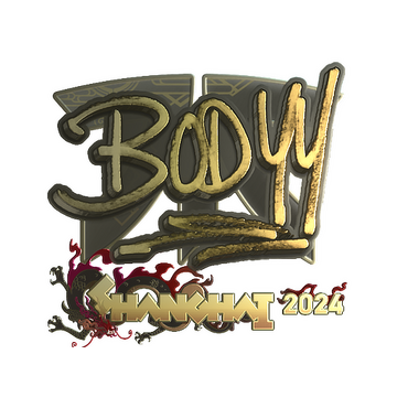 Sticker | bodyy (Gold) | Shanghai 2024 | Detailed Overview | Updated