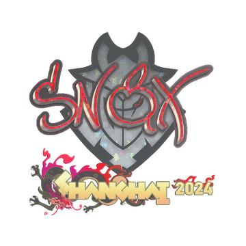 Sticker | Snax (Glitter) | Shanghai 2024 | Detailed Overview | Updated