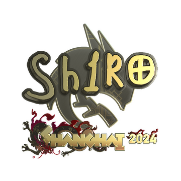 Sticker | sh1ro (Gold) | Shanghai 2024 | Detailed Overview | Updated