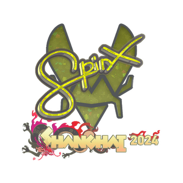 Sticker | Spinx (Glitter) | Shanghai 2024 | Detailed Overview | Updated