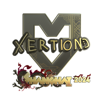 Sticker | xertioN (Gold) | Shanghai 2024 | Detailed Overview | Updated