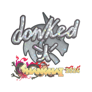 Sticker | donk (Glitter) | Shanghai 2024 | Detailed Overview | Updated