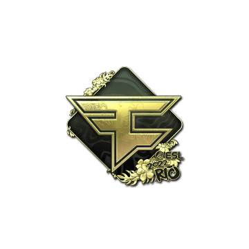 Sticker | FaZe Clan (Gold) | Rio 2022 | 详细概述 | 更新