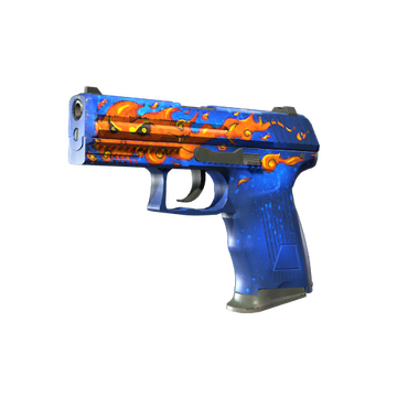 P2000 | Fire Elemental Skin | CS2, Rust, Dota 2 Items