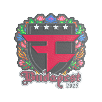 Sticker | FaZe Clan (Embroidered) | Budapest 2025 Skin | CS2, Rust ...